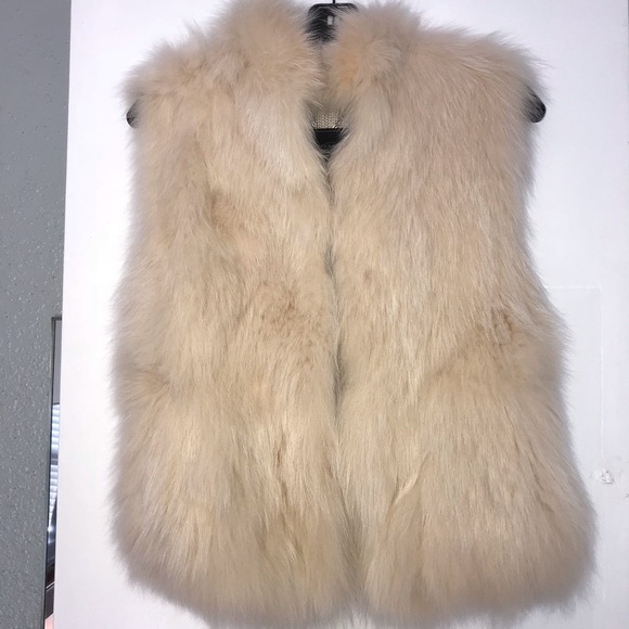 BCBG | Jackets & Coats | Bcbgmaxazria Fur Vest | Poshmark